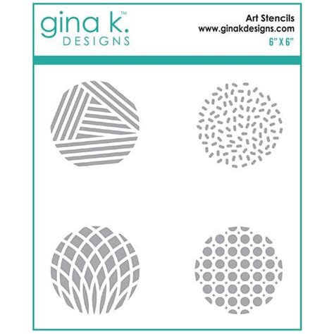 Tiny Textures Stencil Gina K Designs