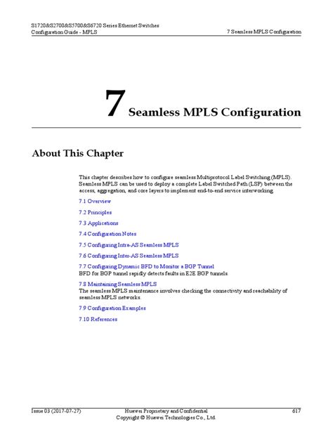 01 07 Seamless Mpls Configuration Pdf Multiprotocol Label Switching