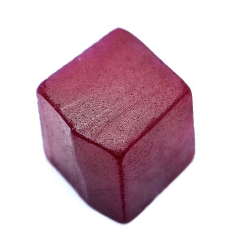 Natural Red Ruby 217 Ct South African Cube Rough Certified Loose