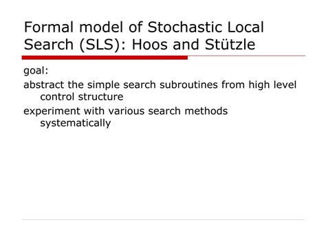 Ppt Escaping Local Optima Powerpoint Presentation Free Download Id3542605