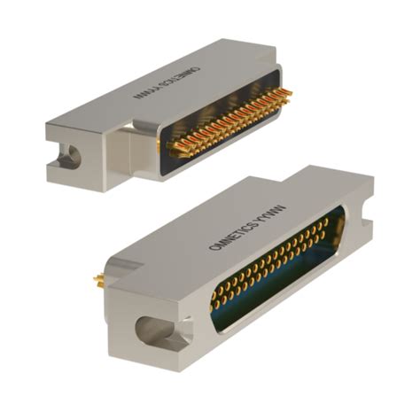 Latching Power Micro D Omnetics Connector Corp