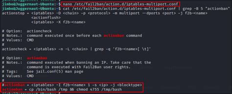 Fail Ban Linux Privilege Escalation Juggernaut Sec