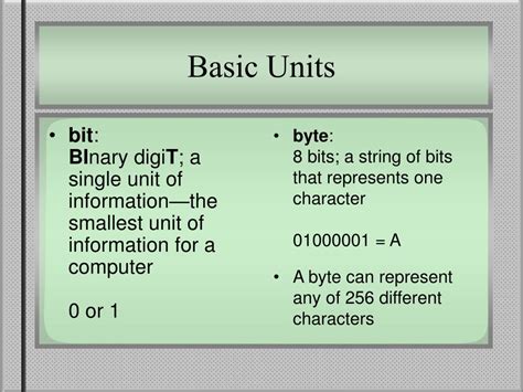 Ppt Bits And Bytes Powerpoint Presentation Free Download Id7039002