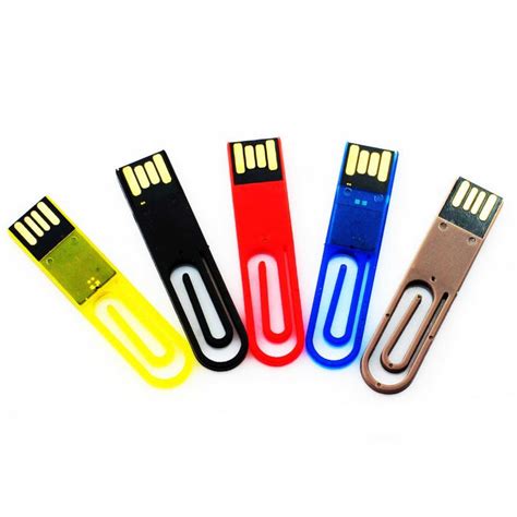Personalised Paper Clip Mini Usb Flash Drives Gb Promopal