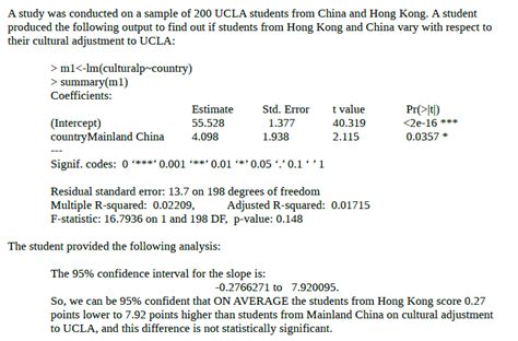 How Do I Interpret The Output Of Linear Regression Model In R Data