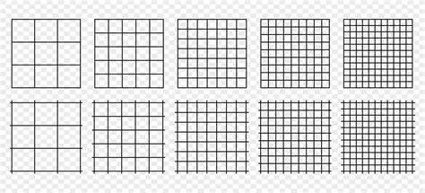 Horizontal Grid Lines In Graph Style Grid Shapes Vector Design Vector Art At Vecteezy