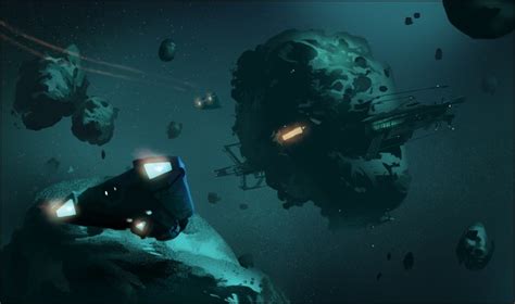 Secret Asteroid Base