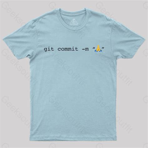 Geeksoutfit Git Commit Prayer Hands Emoji Nerd T Shirt For Sale Online