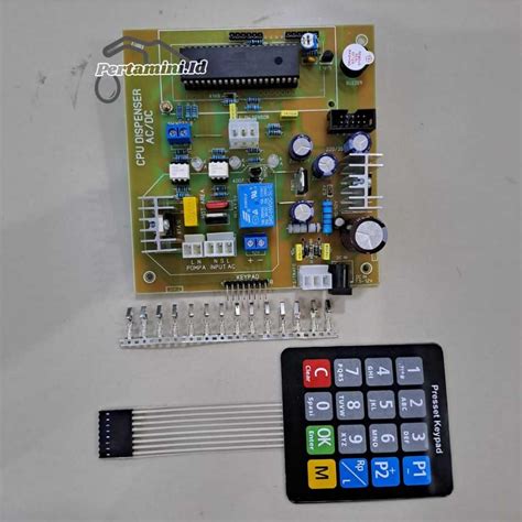 Jual Modul Cpu Pom Mini Digital Acdc Ic Atmega 16a 32a Versi Terbaru Keypad Matrik Pertamini