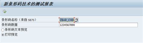 sap 条形码 csdn博客