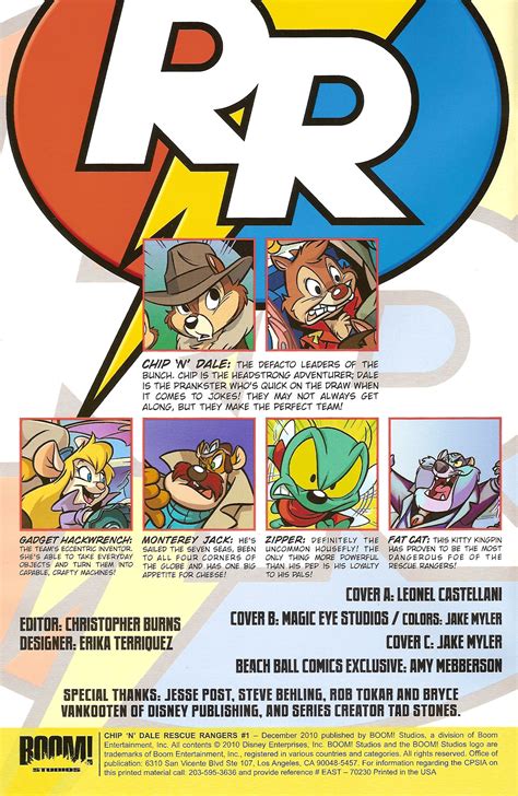 Read Online Chip N Dale Rescue Rangers Comic Issue
