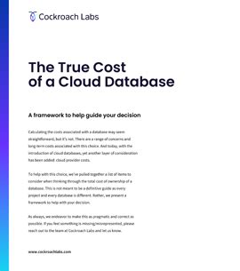 The True Cost Of A Cloud Database MarTechBusiness