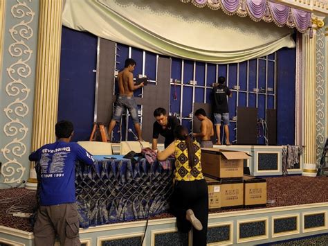 งานติดตั้งจอ Led โรงเรียนแสงทองวิทยาหาดใหญ่