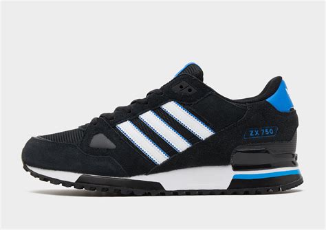 Black Adidas Originals Zx 750 Jd Sports Global