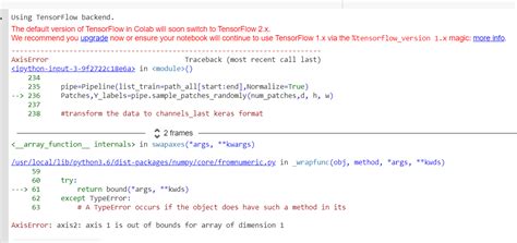 Python 3x Axiserror Axis2 Axis 1 Is Out Of Bounds For Array Of