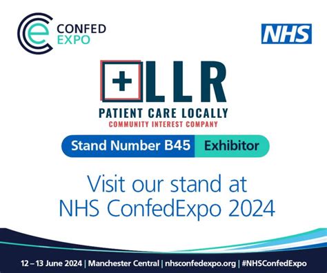 Llr Patient Care Locally On Linkedin We Will Be Exhibiting At This
