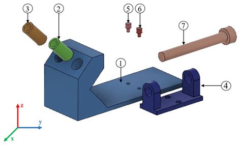 Bench Vice Assembly Drawing