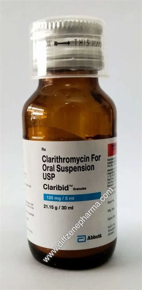 Claribid Clarithromycin Oral Suspension At Rs 110 Box In Surat Id