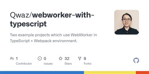 GitHub Qwaz Webworker With Typescript Two Example Projects Which Use WebWorker In TypeScript