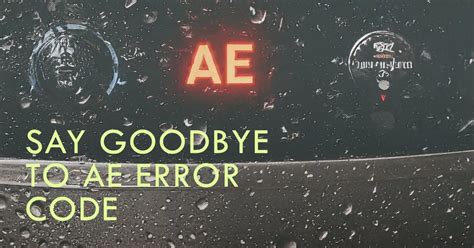 Lg Dishwasher Ae Error Code Water Leakage Simple Fix 2025