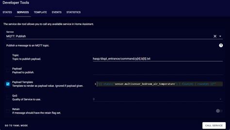cannot publish via mqtt sensor state configuration home assistant