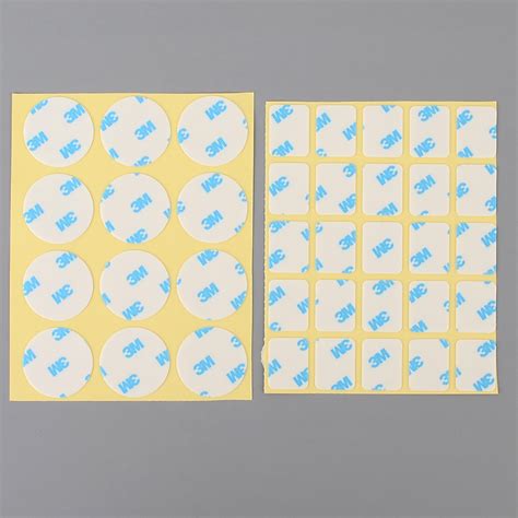 조각 양면테이프 원형사각 젠트레이드