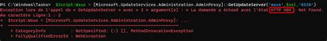 Abusing WSUS with MITM to perform ADCS ESC Belette Timorées blog post