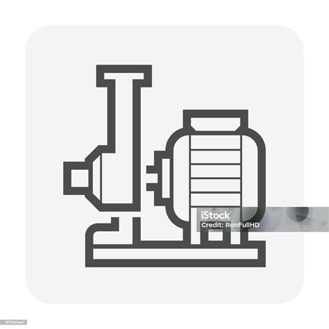 원심 펌프 벡터 아이콘 디자인 산업에서 제어 또는 유통 용 용 산업에 대한 스톡 벡터 아트 및 기타 이미지 산업 아이콘 가스 압축기 Istock