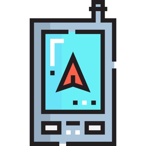 Gps Detailed Straight Lineal Color Icon