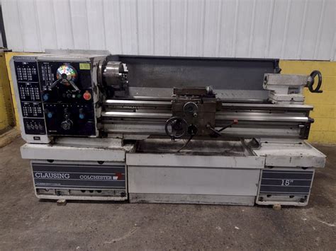 15″ X 50 Clausing Colchester Model 600 15″ Engine Lathe New 1999
