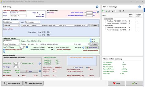 inverter with 2 mppt inputs simulations pvsyst forum