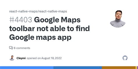 Google Maps Toolbar Not Able To Find Google Maps App Issue React Native Maps React