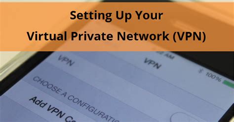Setting Up Your Virtual Private Network VPN Wisc Online OER