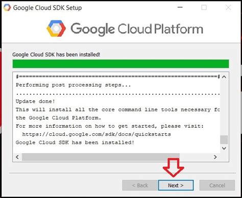 Windows Cloud SDK Installation Guide Prwatech