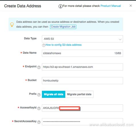 Migrating From Aws S3 To Alibaba Cloud Oss Using Data Migration Service