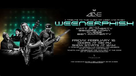 Weenerphish A Tribute To Ween And Phish Knew Conscious Denver 17 February 2024