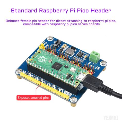mua yejmkj servo driver board with 4pcs micro sg90 servos for raspberry