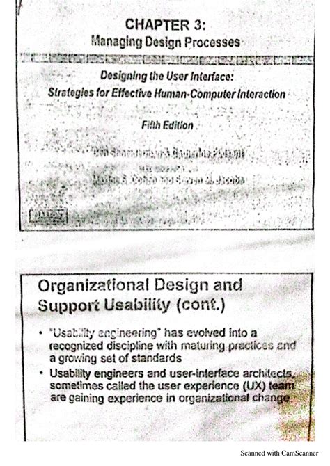 SOLUTION: Managing design processes - Studypool