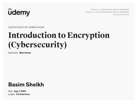 Sheikh Basim On Linkedin Udemycourse Encryption Cyberdefense Knowledgeispower