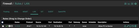 Udp Replies Blocked Between Subnets Rpfsense