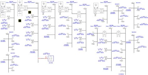 Real Time Model Of The Ieee 14 Bus Test System Download Scientific