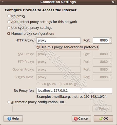 AMpm FUN How To Use A Proxy Server On Ubuntu