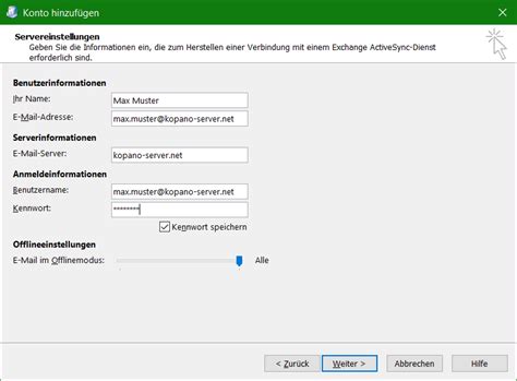 Kopano Postfach In Outlook Hinzufügen Unblog Tutorials
