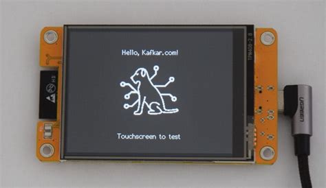 getting started with esp32 2432s028r cyd board