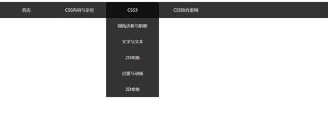 div css 二级菜单实现 css 丶极致 华为开发者空间