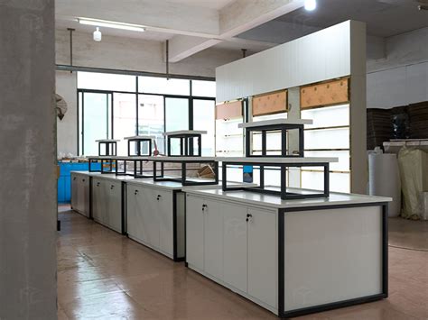 Cosmetic Store Center Island Display Table Penbo Display