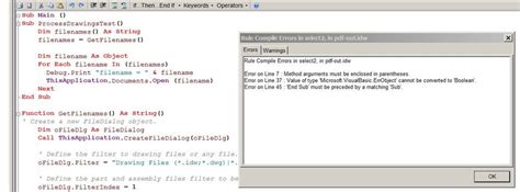 Inventor Vba Userform To Open A File Then Close After Action
