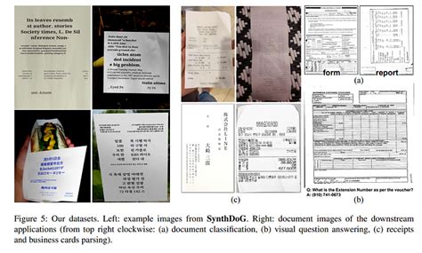 paper review donut document understanding transformer without ocr