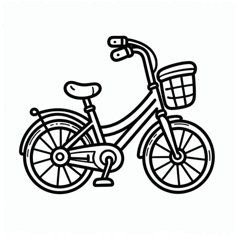 Omalovánka Jízdní Kola 5 k vytisknutí zdarma