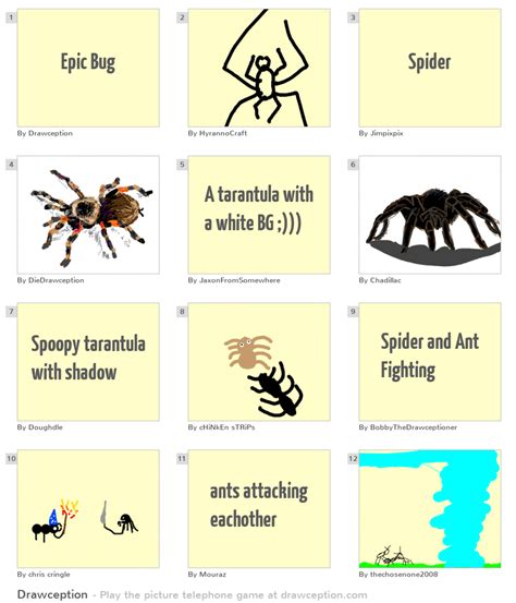Epic Bug Drawception